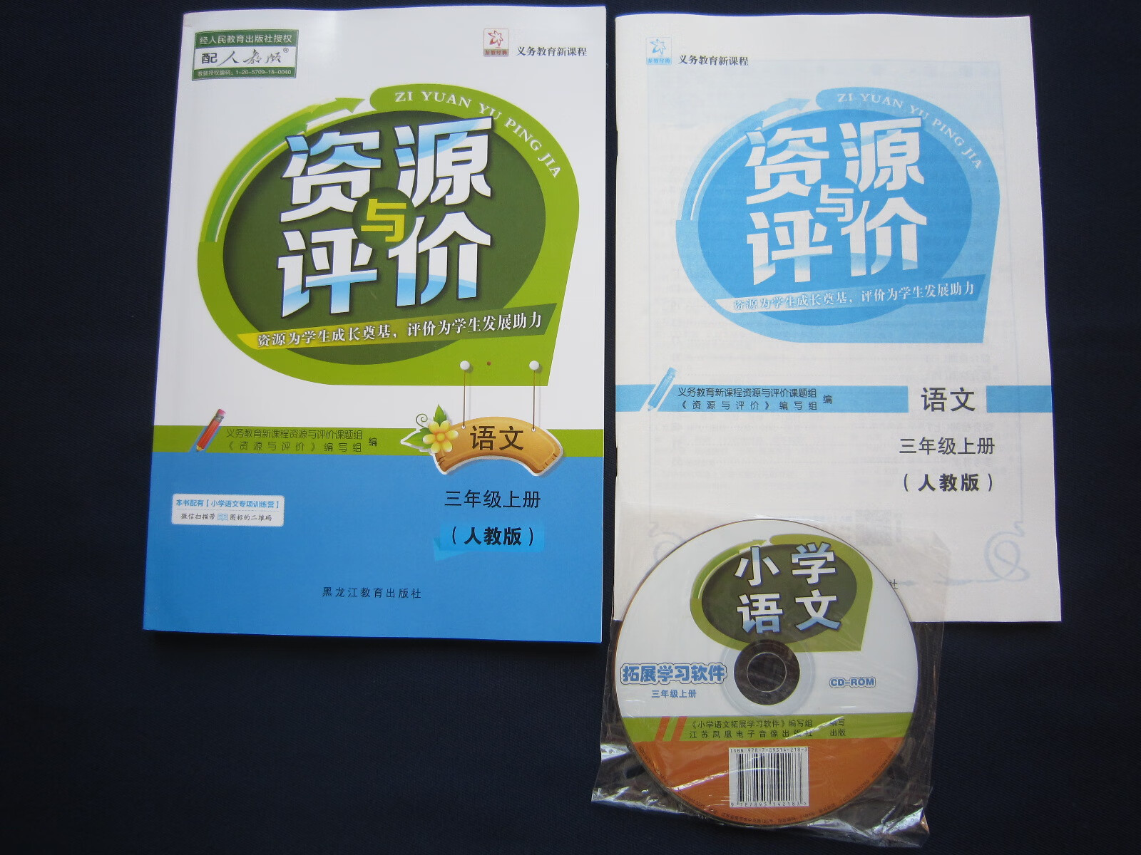 幸书2021资源与评价语文3/三年级上册（人教版）附答案及光盘