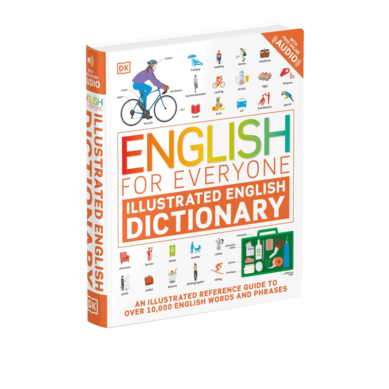 DK新视觉 English for Everyone Illustrated English Dictionary with Free Online Audio DK图解英语词典 英文原版 实用短语