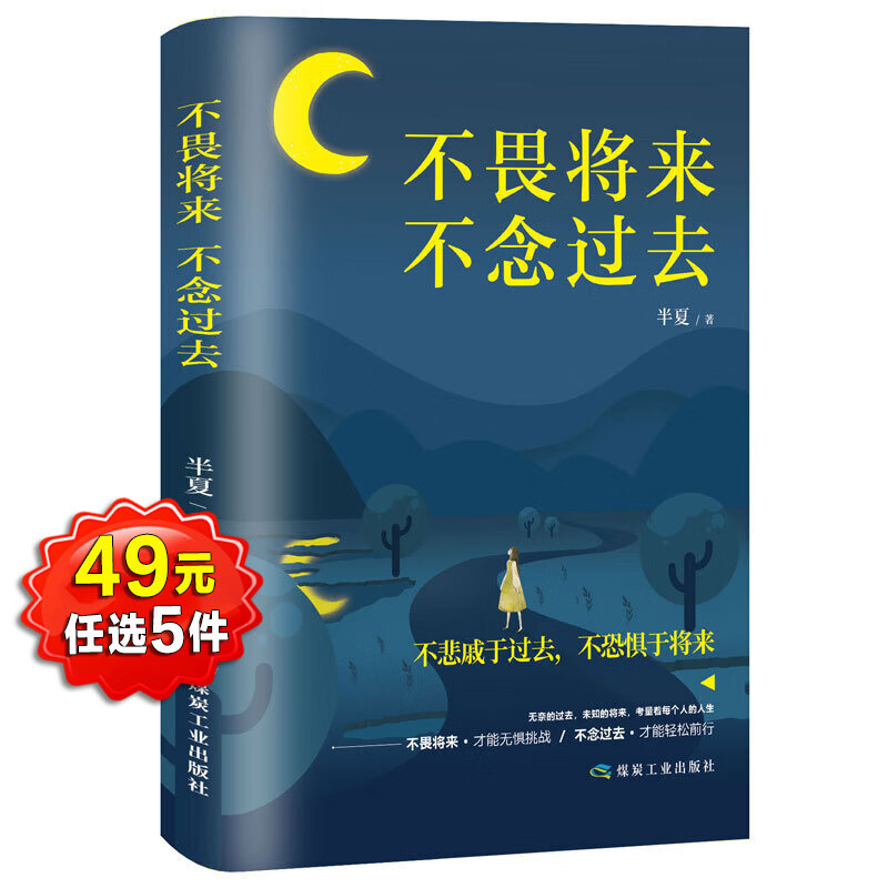 不畏将来不念过去 治愈系书籍青春文学正能量励志小说提升自己的网红书抖音同款成功好书推 不畏将来不念过去