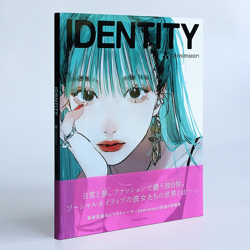 【日文原版】tamimoon画集日版 IDENTITY画集 艺术美术动漫卡通二次元少女绘画画集画册作品集 KADOKAWA角川