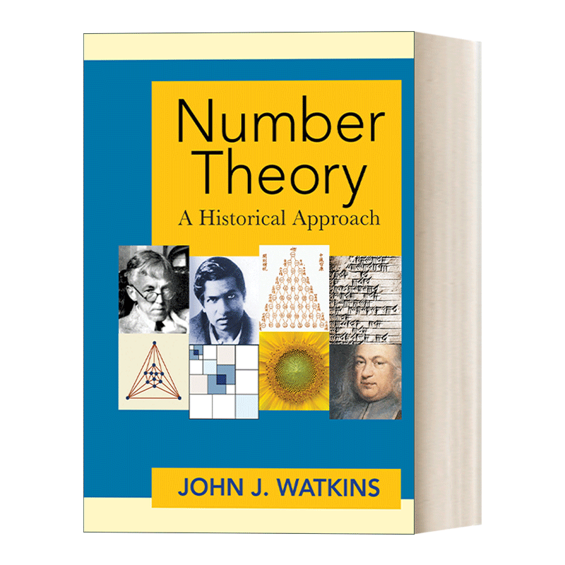 【瑕疵书】 Number Theory 英文原版 数论 一种历史方法 John J. Watkins 英文版 进口英语原版书籍