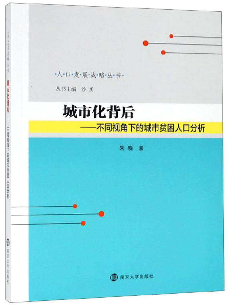 城市化背后：不同视角下的城市贫困人口分析/人口发展战略丛书