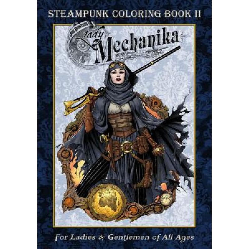 Lady Mechanika Steampunk Coloring Book Vol 2