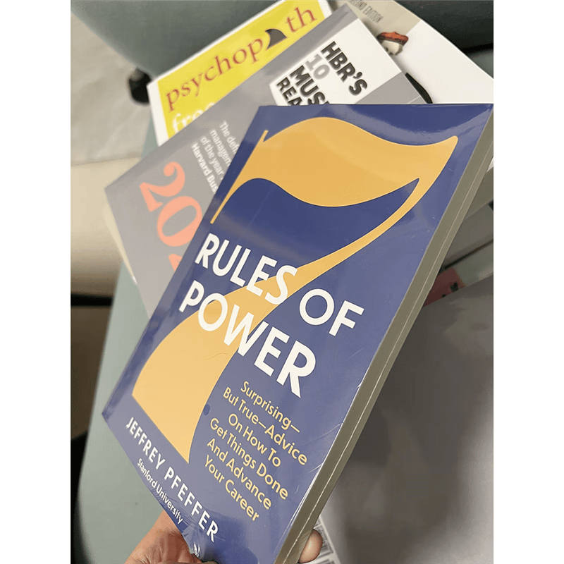 7 Rules of Power -Jeffrey Pfeffer英文 纸质书