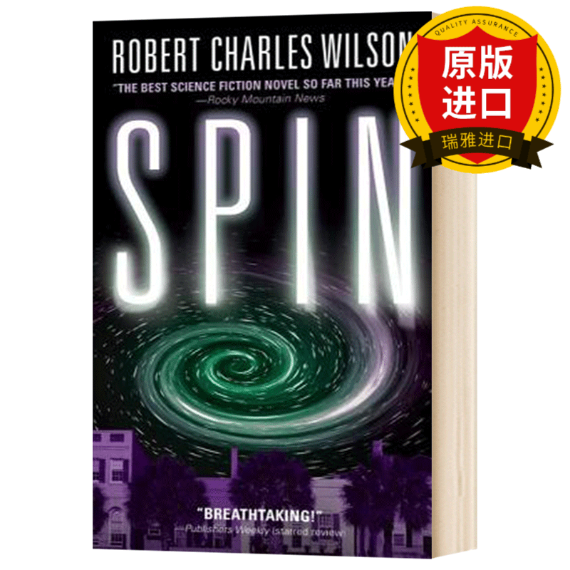 Spin 时间回旋 英文原版 雨果奖 外国 科幻小说 全英文版 Robert Charles W