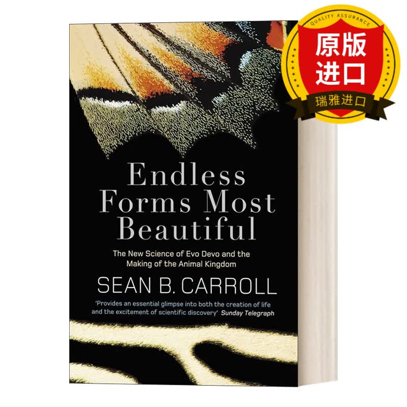 英文原版 Endless Forms Most Beautiful 无尽形态之美 动物王国的形成与新科学 英文版 进口英语原版书籍