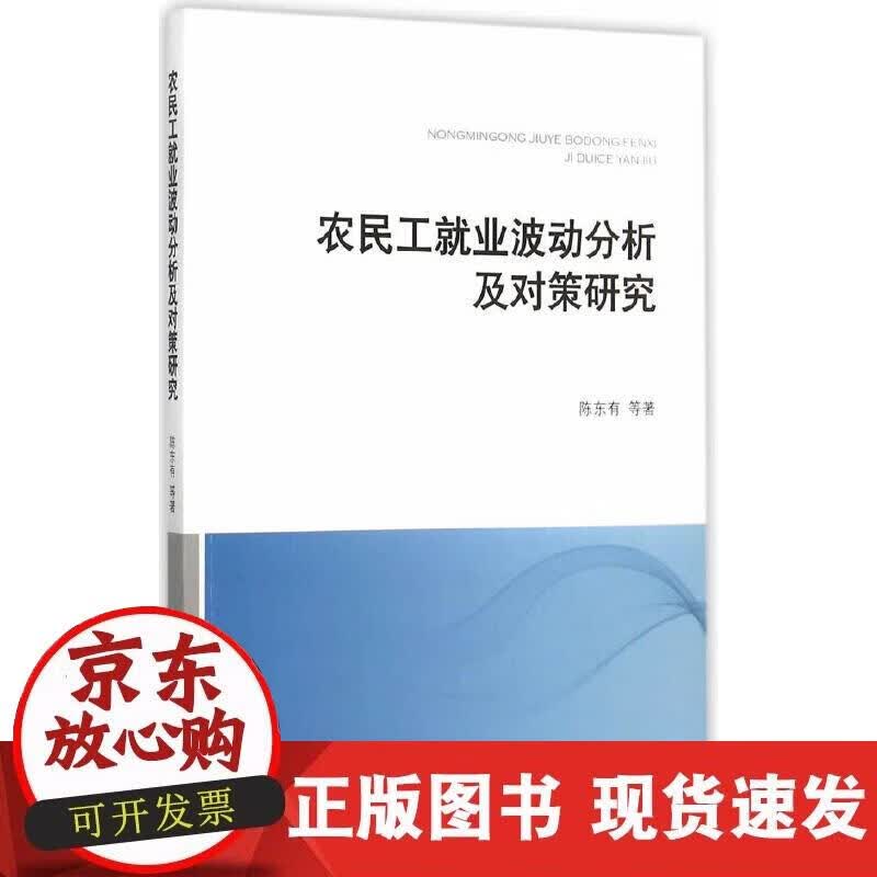 【现货】农民工就业波动分析及对策研究