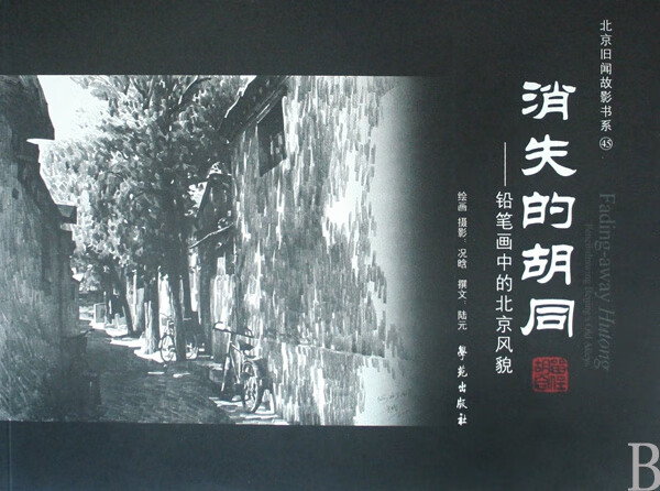 消失的胡同--铅笔画中的北京风貌/北京旧闻故影书系