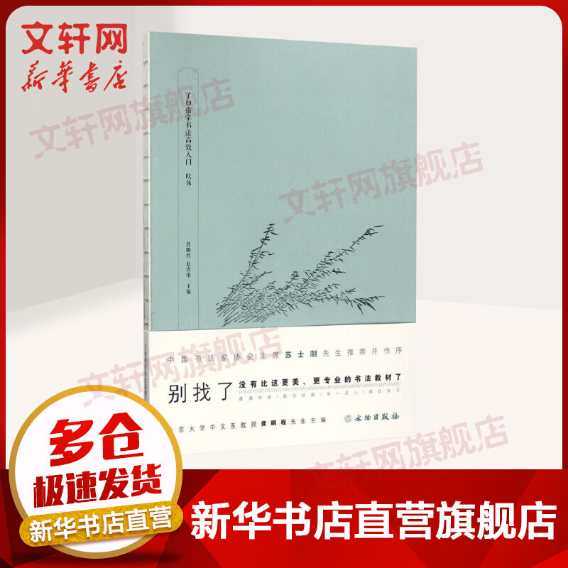 了如指掌书法高效入门欧体