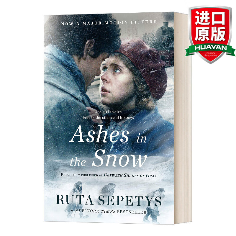 Ashes in the Snow 英文原版 雪中灰 电影版 英文版 进口英语原版书籍