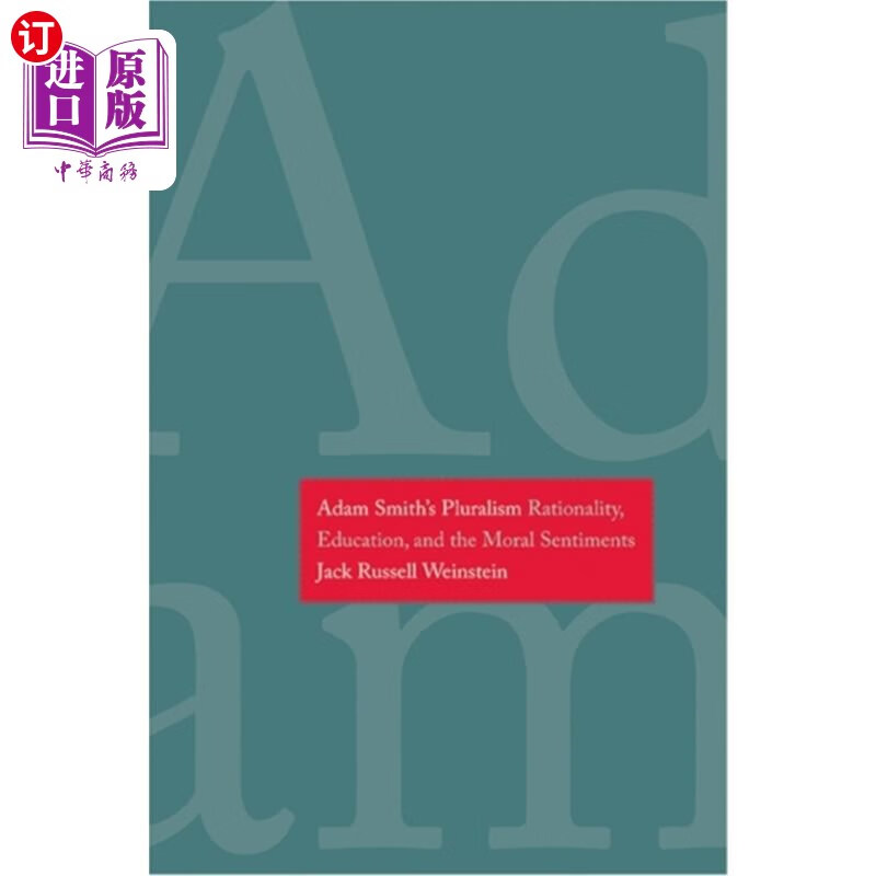 海外直订Adam Smith's Pluralism 亚当·斯密的多元论