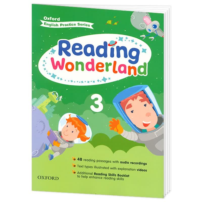 牛津小学英语阅读理解训练练习册3年级 英文原版 Oxford Reading Wonderland 英文版 原版进口英语书籍家庭自学教辅