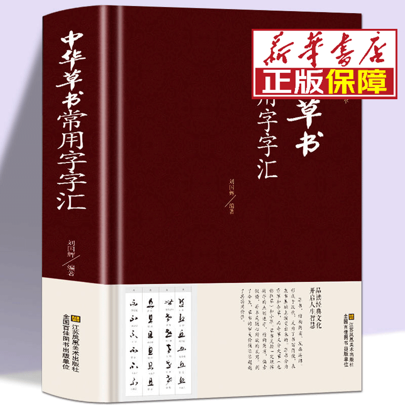 【老师推荐】中华草书大字典常用字字汇含智永怀素王羲之黄庭坚书法工具书籍 如图