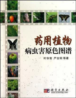 药用植物病虫害原色图谱 叶华智//严吉明 科学出版社