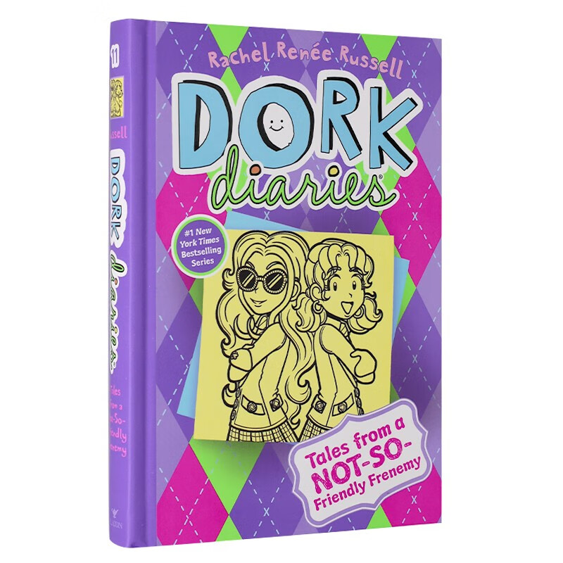 朵拉日记11 英文原版 Dork Diaries 11 女版小屁孩 不怎么友善的故事 进口儿童读物