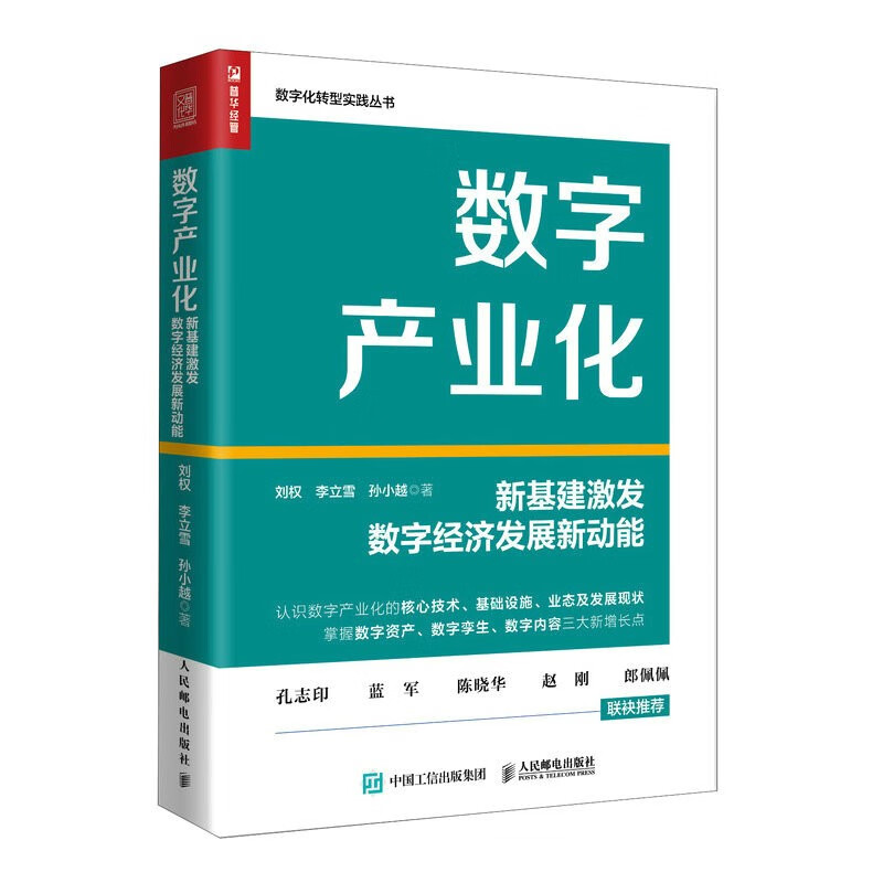 数字产业化：新基建激发数字经济发展新动能（人邮普华出品）