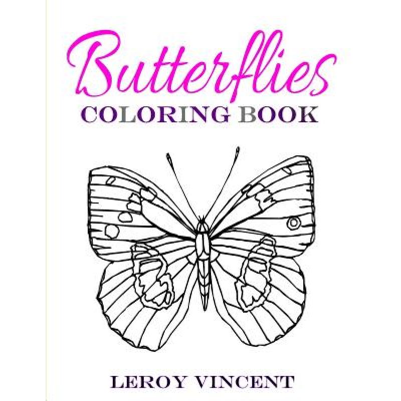 Butterflies Coloring Book