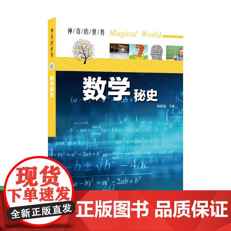 神奇的世界数学秘史 上海科学技术文献出版社 陈敦和 著 9787543978942 上海科学技术文献