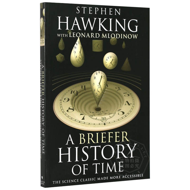 时间简史 英文原版 A Briefer History of Time 斯蒂芬霍金
