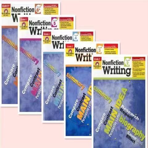 Evan Moor美国加州 Nonfiction Writing 23456练习 G3