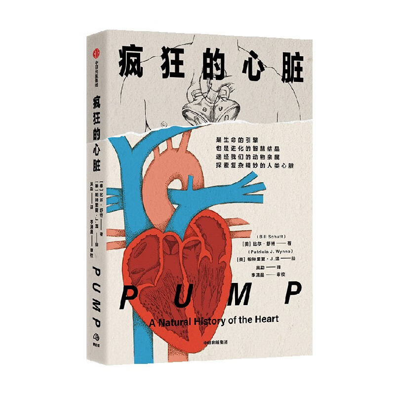 疯狂的心脏 解密心脏的进化与运转奥秘 科普读物书籍