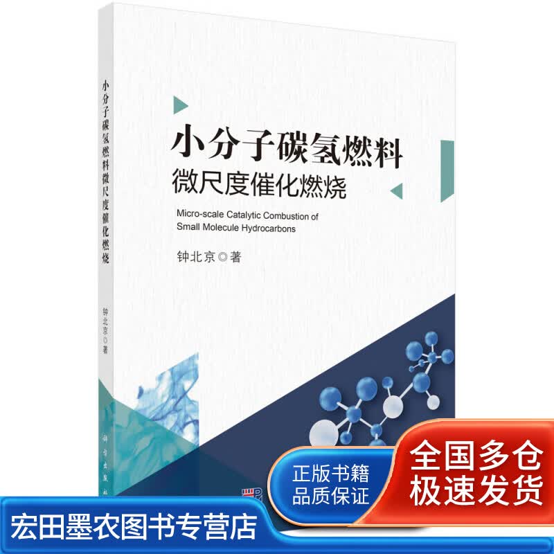 小分子碳氢燃料微尺度催化燃烧【好书】