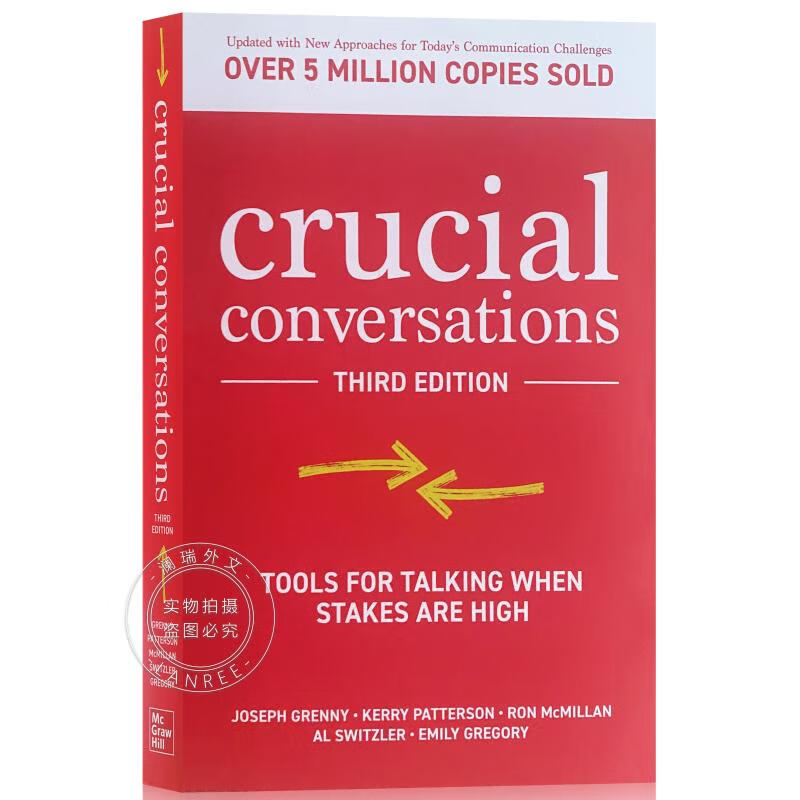 现货 关键对话 Crucial Conversations: Tools for Talking When Stakes are High, Third Edition