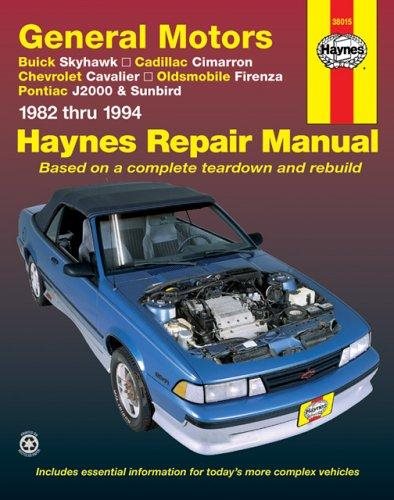 General Motors FWD models Buick Skyhawk, Cadillac Cimarron, Chevrolet Cavalier, Oldsmobile