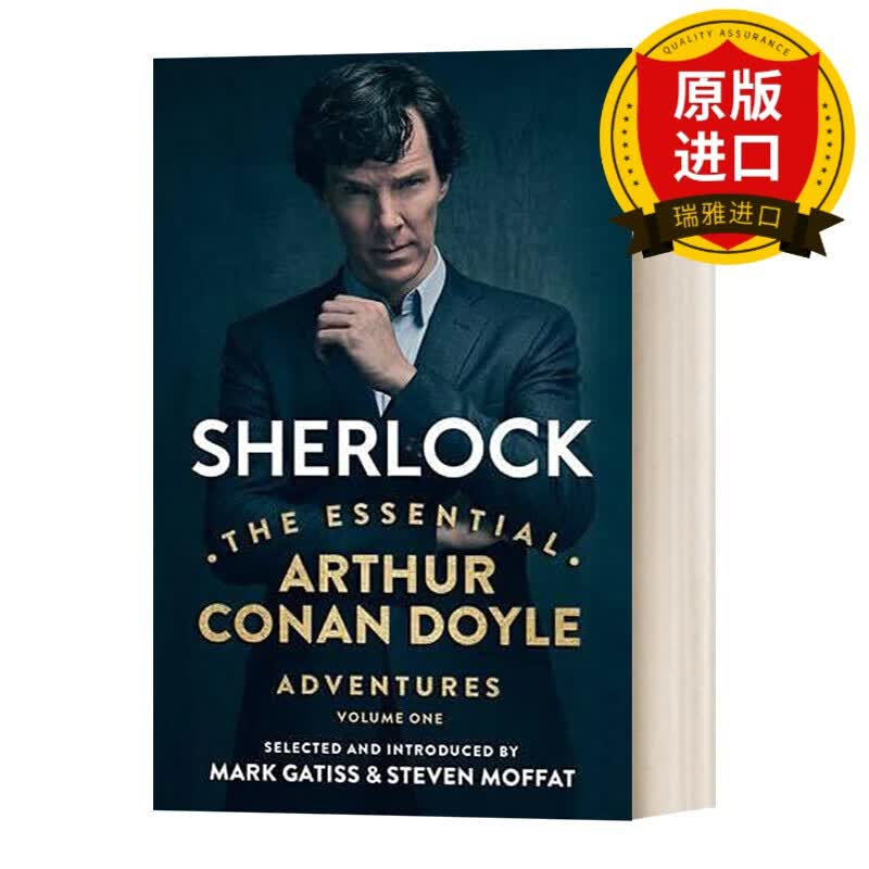 英文原版 福尔摩斯探案集精选 卷一 影视封面版 Sherlock The Essential Arthur Conan Doyle Adventures Volume 1 进口英语书