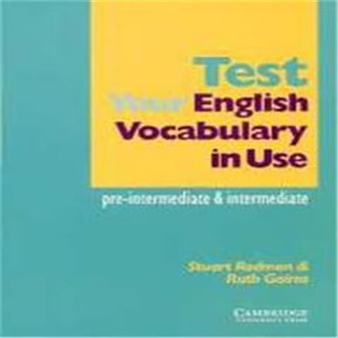 Test your English Vocabulary in Use 白色