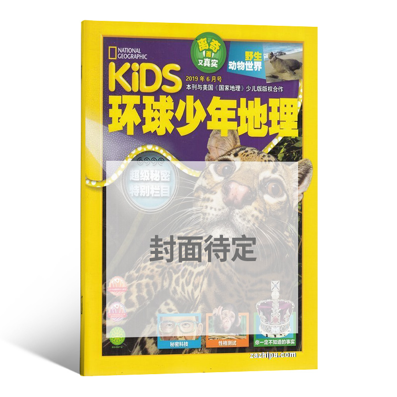 环球少年地理杂志订阅 地理少儿版 2023年10月单月订阅 杂志铺