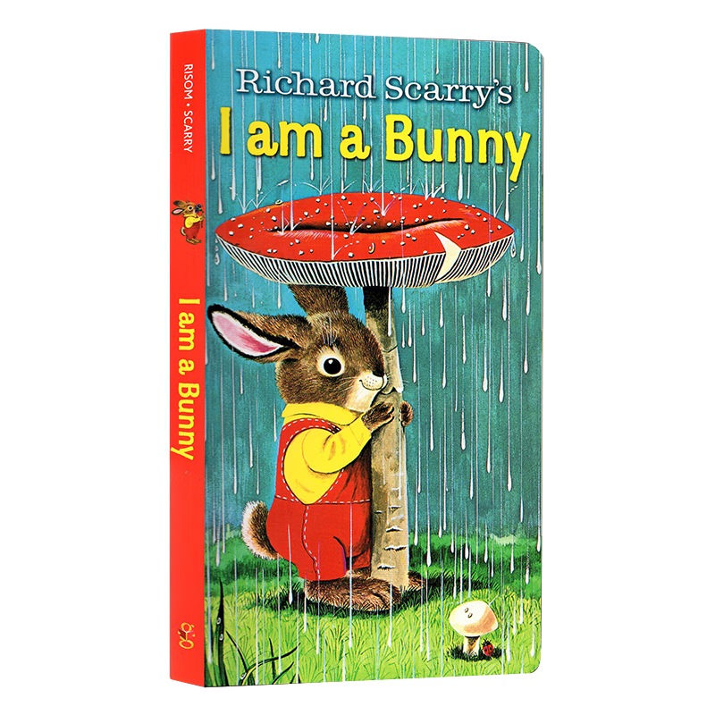59元任意选5册 英文原版绘本 iamabunny我是一只兔子 Pete the Cat 皮特猫 Hop on Pon Foot Book Cars Trucks I am a Bunny 纸板书
