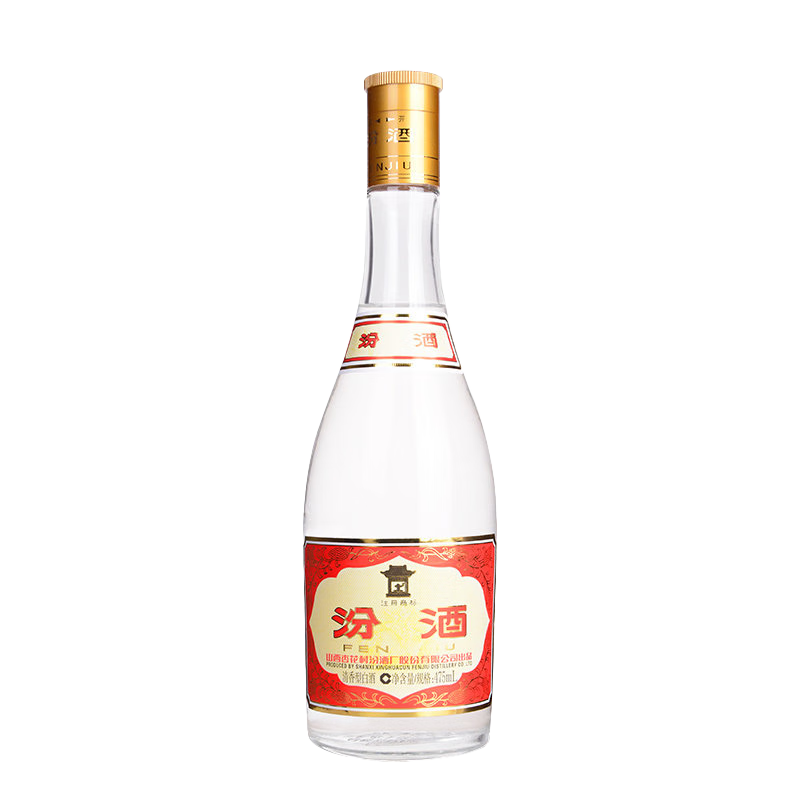 PLUS会员：汾酒 黄盖玻汾 53%vol 清香型白酒 475ml*6瓶 整箱装，268元包邮（需用券）—— 慢慢买比价网