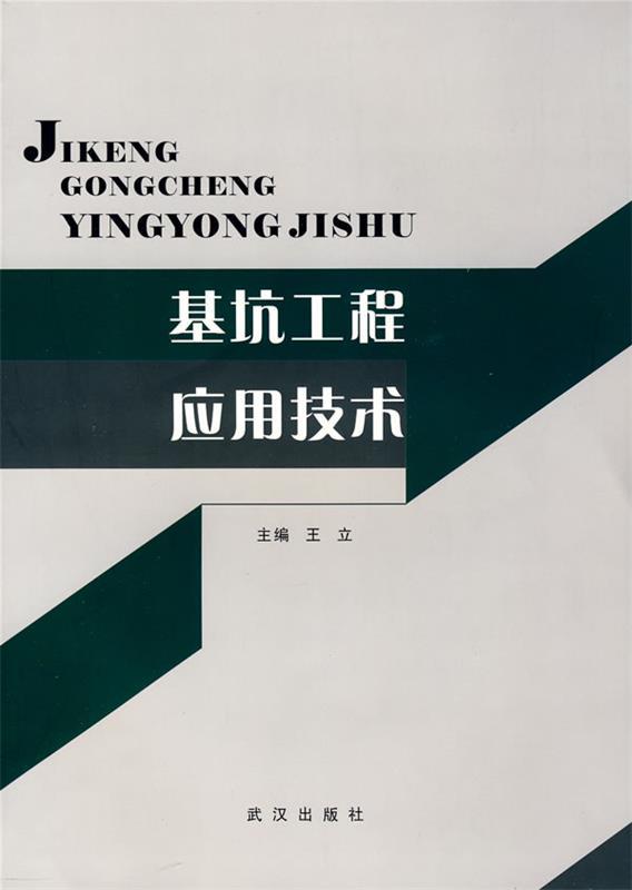 基坑工程应用技术 王立【书】