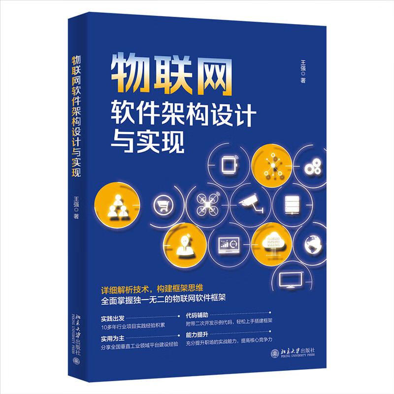 物联网软件架构设计与实现 一本书掌握物联网软件框架所有知识点