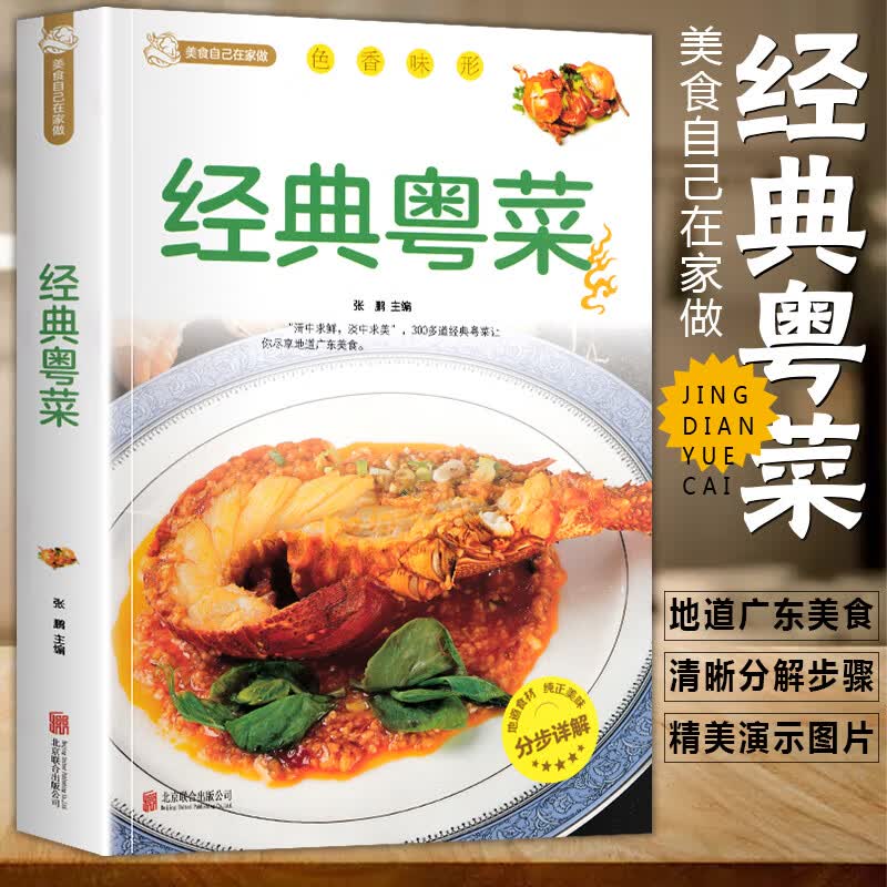经典粤菜粤菜食谱大全煲汤书炖品食谱大全养生汤营养炖汤食谱家常小炒烹饪经典做菜食谱烹饪教程新手学厨师书