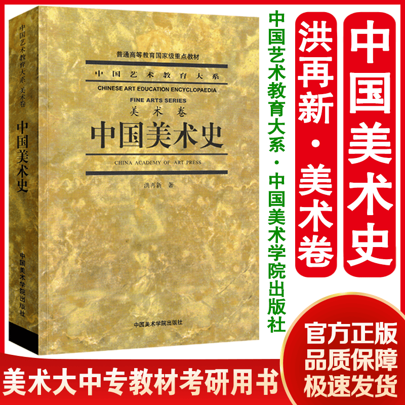 中国美术史美术卷洪再新2013年第二版中国美术学院出版社艺术考研9787810198127