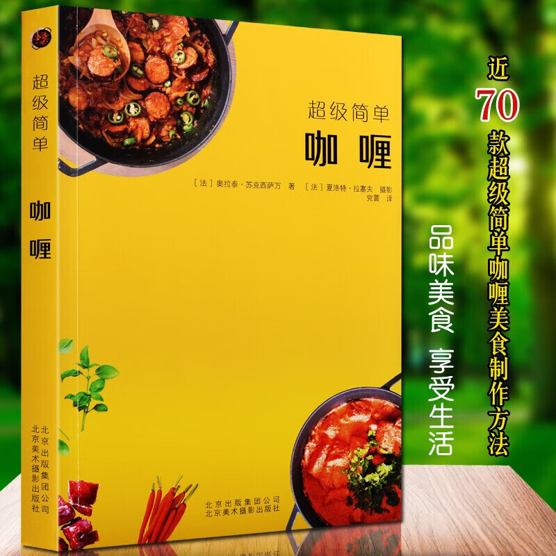 级简单咖喱 奥拉泰苏克西萨万著 近70款咖喱制作方法 烹饪美食书籍 生活美食饮食文化