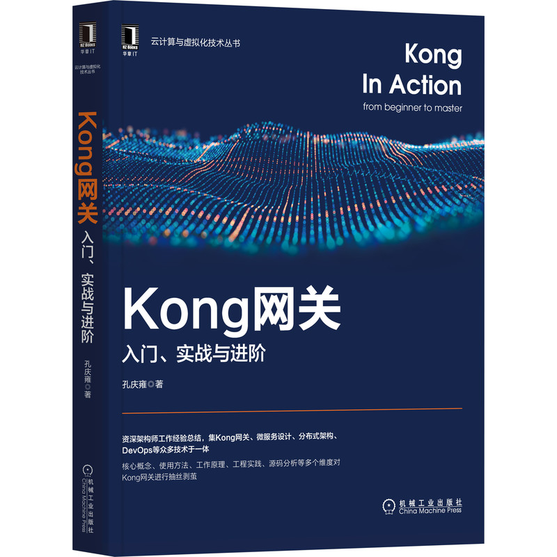 官网 Kong网关 入门 实战与进阶 孔庆雍 微服务 分布式 配置文件 部署方案  负载均衡策略 健康检查机制