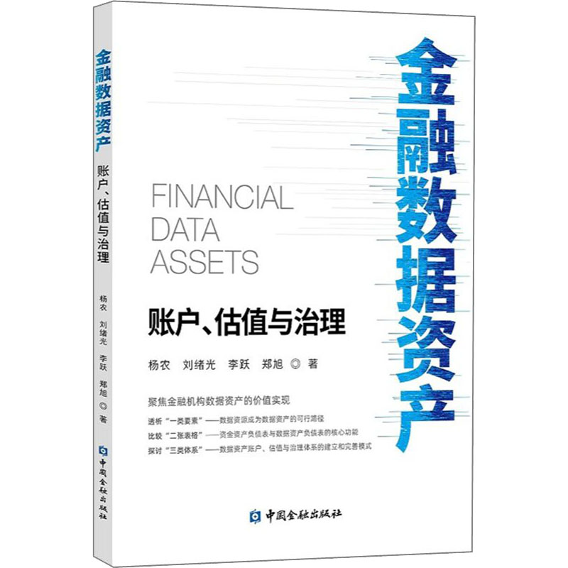 金融数据资产 账户、估值与治理