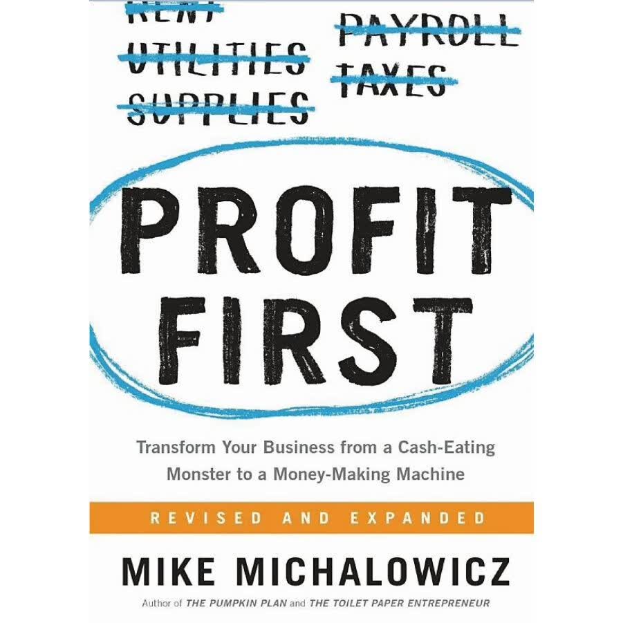 Profit First by Mike Michalowicz 现货纸质书 通用