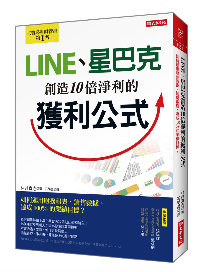 现货LINE、星巴克創造10倍淨利的獲利公式大樂文化