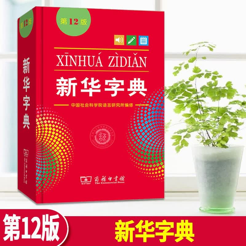 新华字典第12版小学教辅汉语词语成语字典语文常备实用工具资料辅导书含音标注释组词现代汉语字辞典 无颜色 无规格