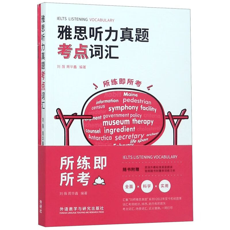 雅思听力真题考点词汇