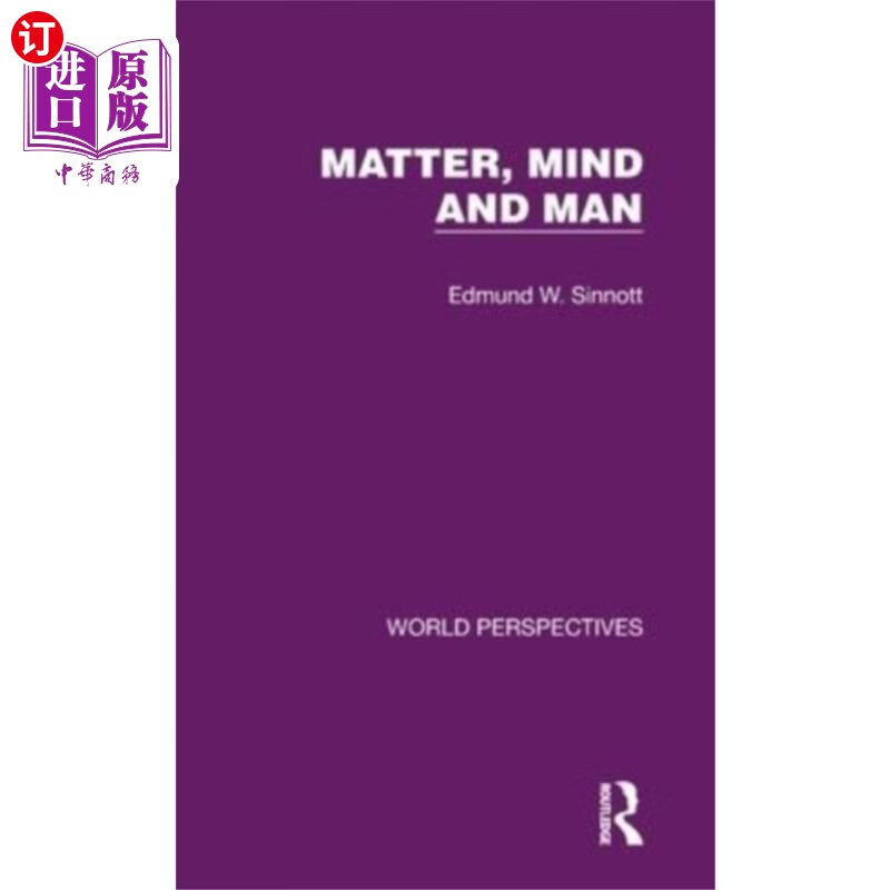 海外直订Matter, Mind and Man 物质，思想和人