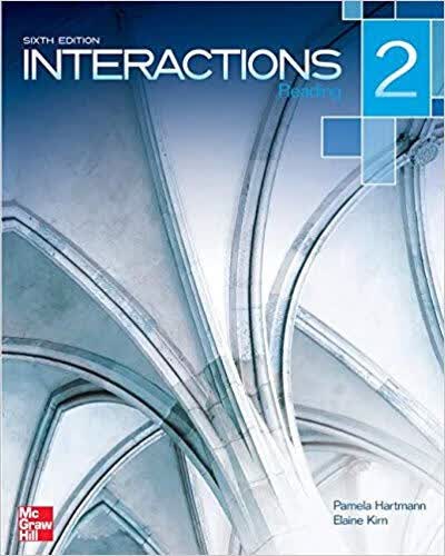 Interactions Level 2 Reading Student