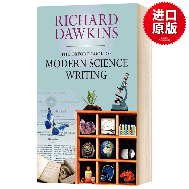 英文原版 牛津现代科学写作手册 The Oxford Book of Modern Science Writing 牛津科学里程碑系列