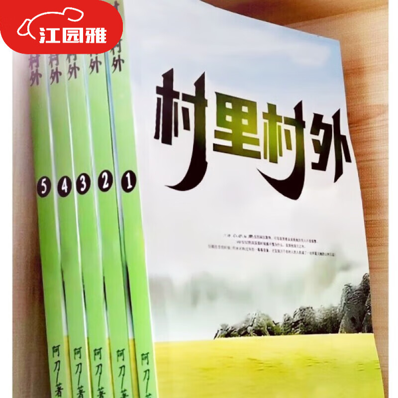 现货 《村里村外》小说 阿刀著 全新完结5册+番外全新