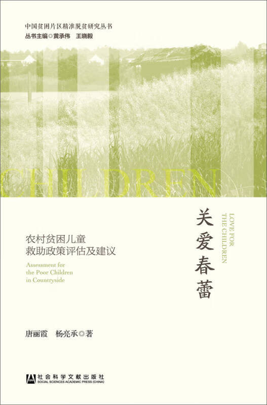 关爱春蕾 农村贫困儿童救助政策评估及建议【好书】