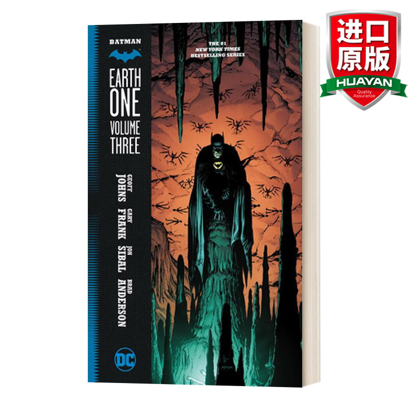 Batman Earth One Vol. 3 英文原版 蝙蝠侠 一号地球3 精装 英文版 进口英语原版书籍